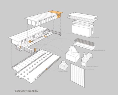 Compass Crossing Assembly Diagram